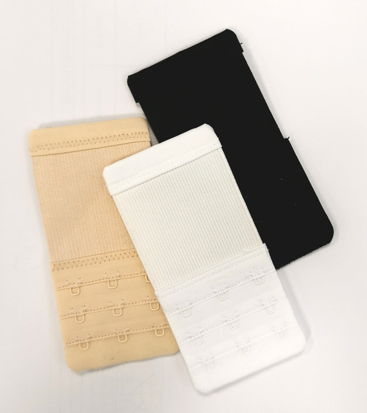 Liemenėlės kabliukų prailginimas su guma 3 vnt. pakuotė